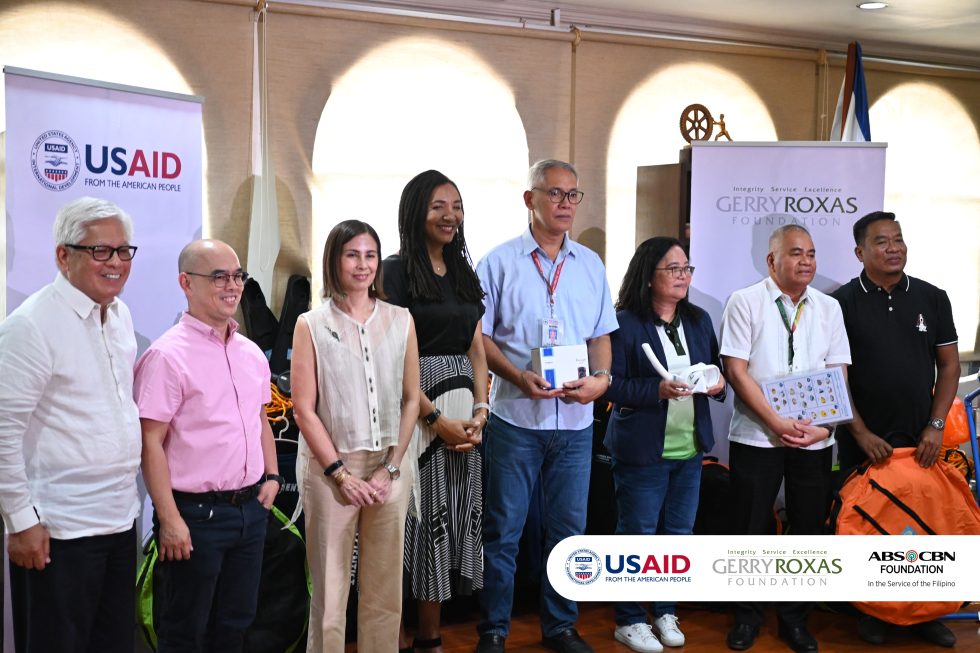 ABS-CBN Foundation Inc. with USAID and Gerry Roxas Foundation Hand Over ...