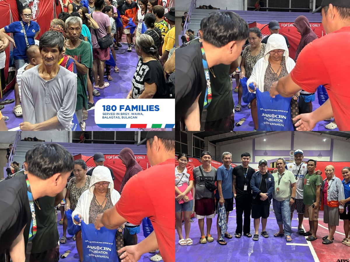 Hope Amid the Flood: Kapamilyas Bring Relief to 180 Families in Balagtas - ABS-CBN Foundation