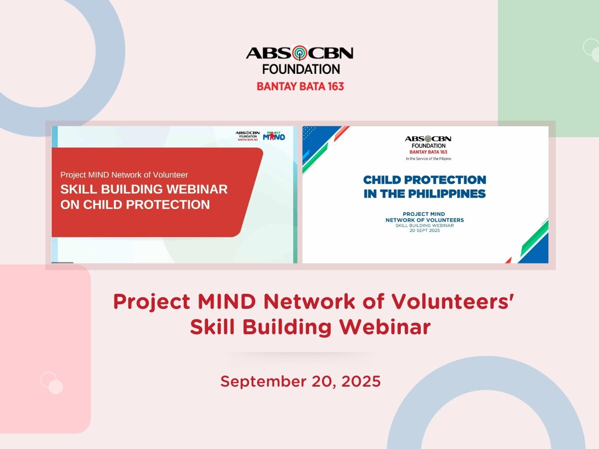 ABS-CBN Foundation Bantay Bata 163 and the Project MIND Network of ...